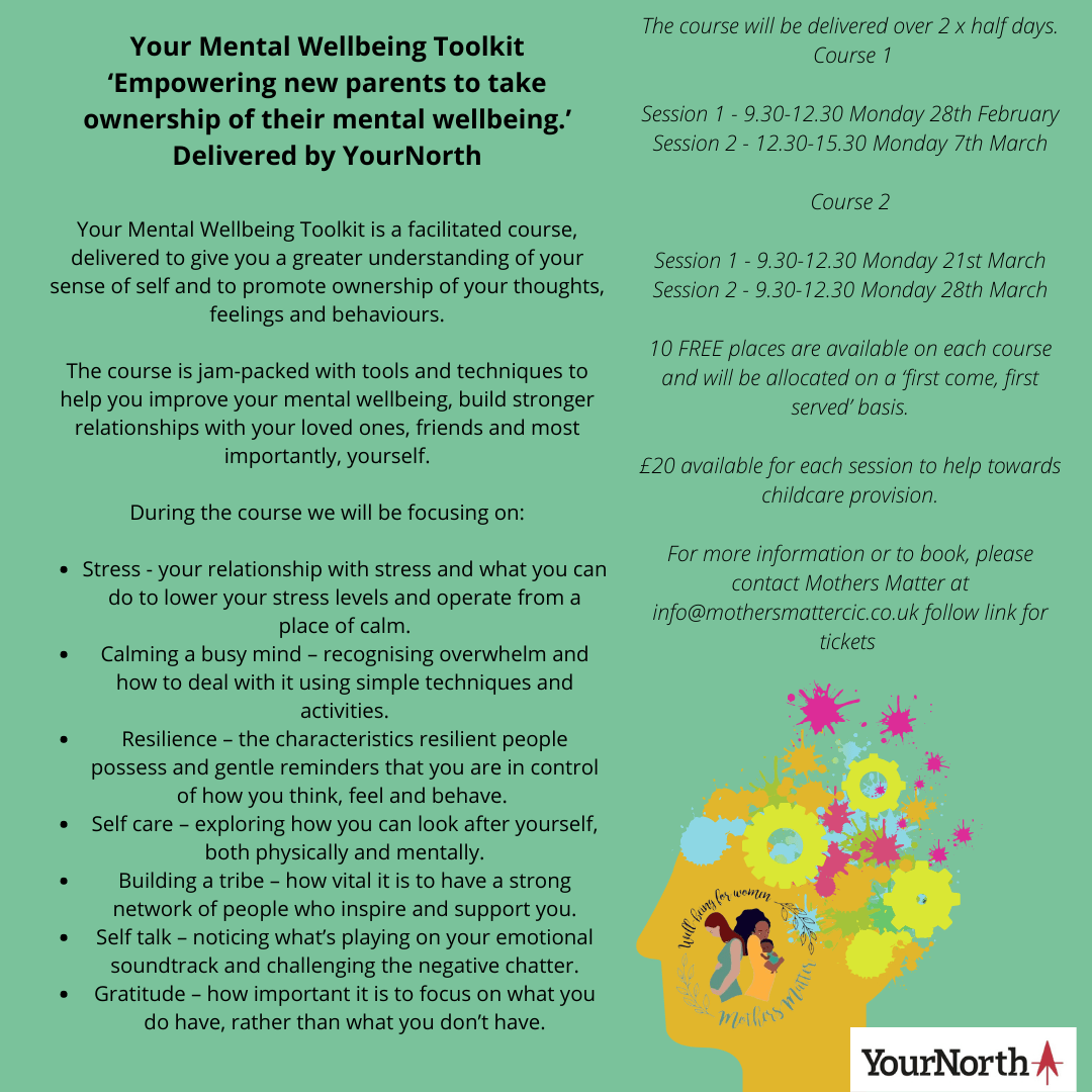 Your Mental Wellbeing Toolkit - Mothers Matter